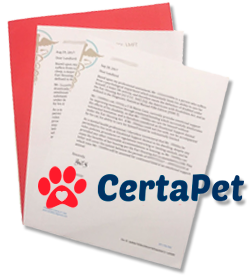 CertaPet ESA Letter - See Our In Depth Review of CertaPet