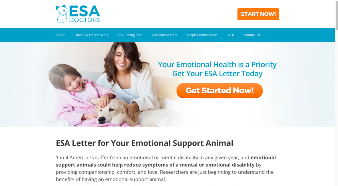 ESA Doctors Letter - ESA Letter Review